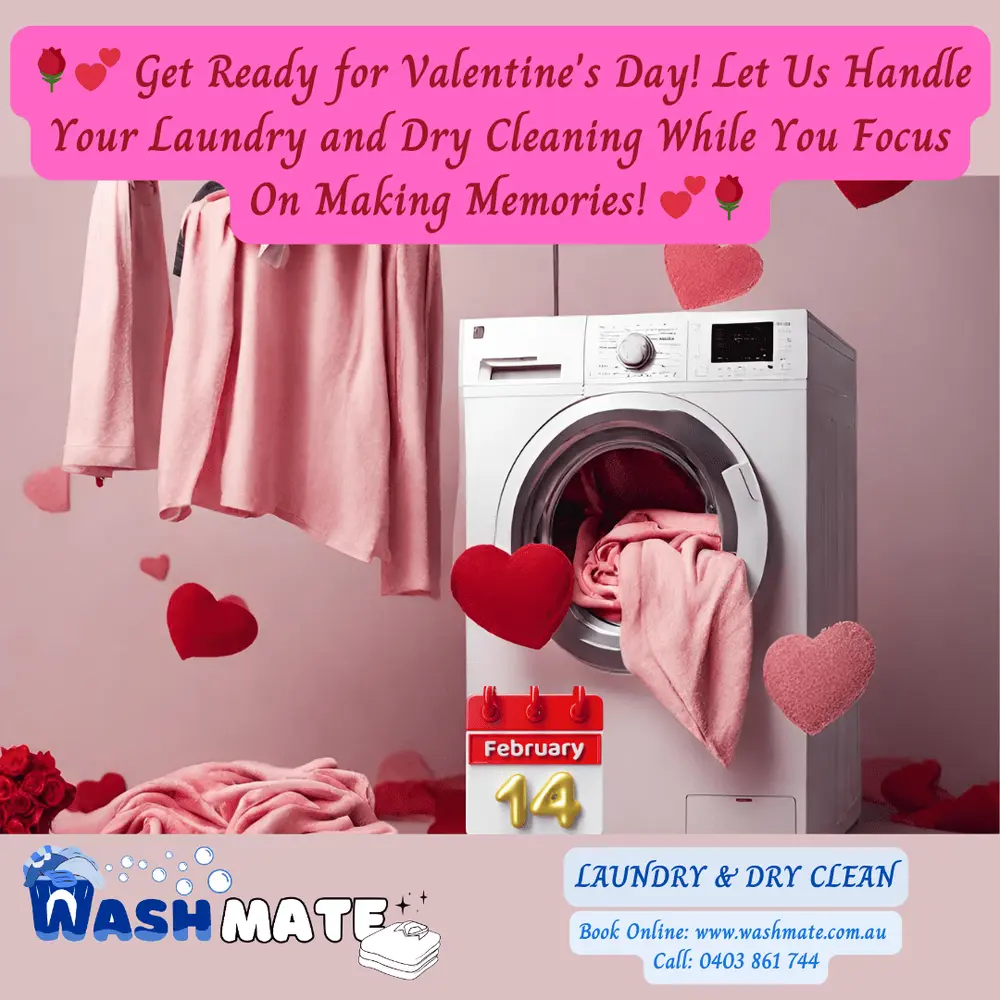 Valentine's Day Laundry & Dry Cleaning Services | Sydney | WashMate ...